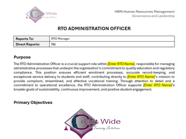 - Position Descriptions Templates